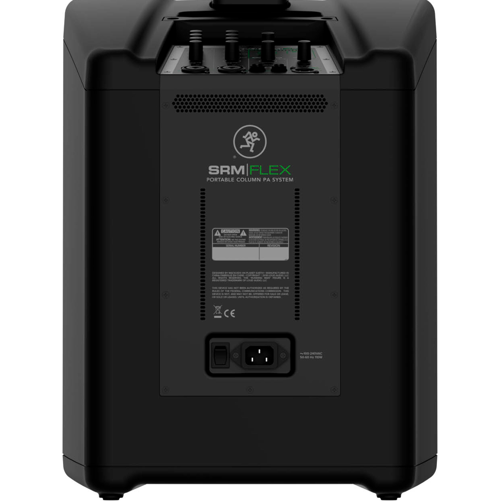 Mackie SRM-Flex Portable Column PA System with Carry Bag & Cover Kit ...